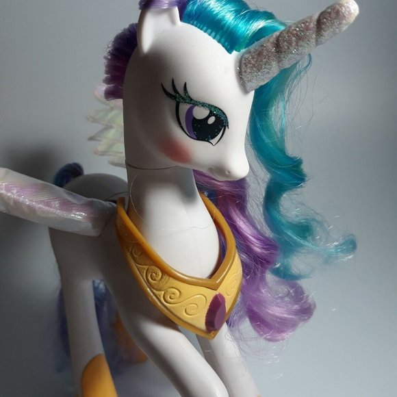 Toys | My Little Pony Princess Celestia Talking Wing Flapping Light Up ...